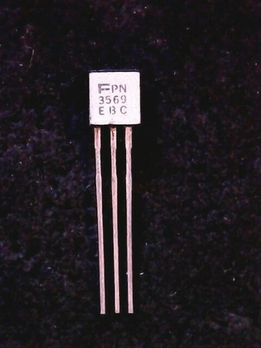 PN3569 (2N3569) Fairchild Transistor (TO-92) GENUINE | eBay