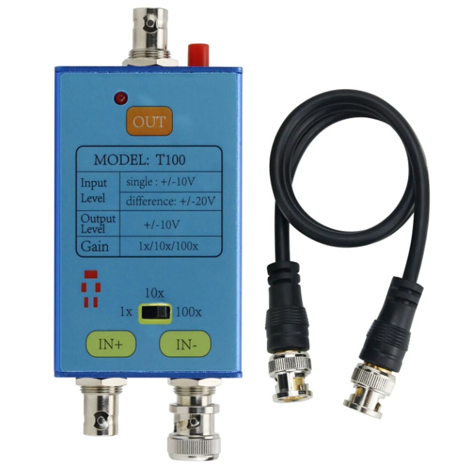 Oscilloscope Differential Probe Signal Amplifier for Weak Signal ...