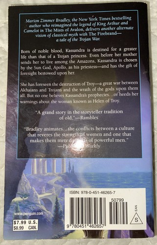 Firebrand by Marion Zimmer Bradley (2009, Trade Paperback) for sale ...