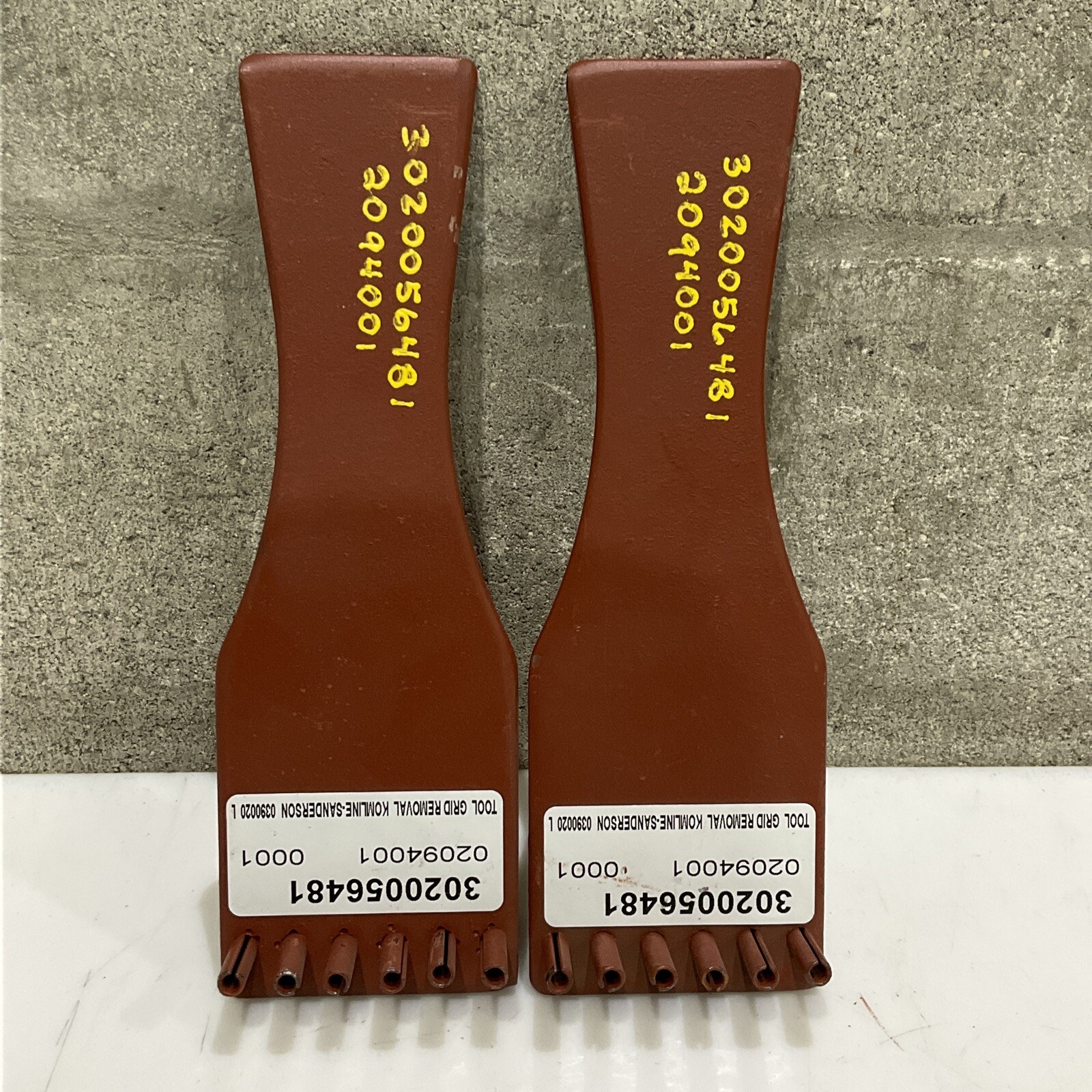 KOMLINE SANDERSON 0390020 TOOL GRID REMOVAL LOT OF 2 373 | eBay