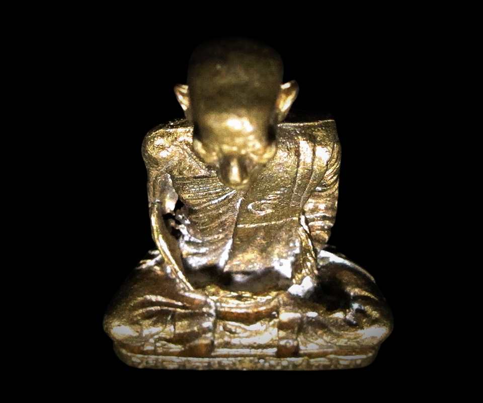 Antique Cast LP Derm Statue, Issued Wat Nong Bua 1993, Thai Amulet | eBay