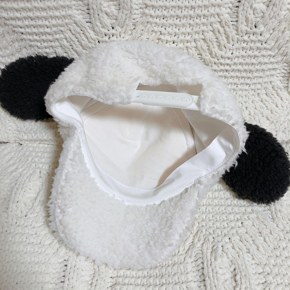 Snoopy Peanuts Christmas fluffy cap | eBay