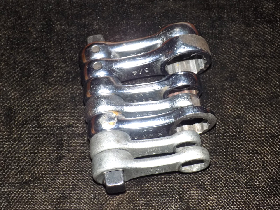 Mac Tools 7 Piece 3/8” Torque Adapter Set 3/8 - 3/4 - CB12 - CB 24 | eBay