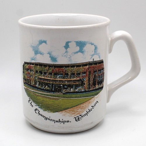 Vintage Wimbledon Tennis The Championships Coffee Mug Goodliffe Neale ...