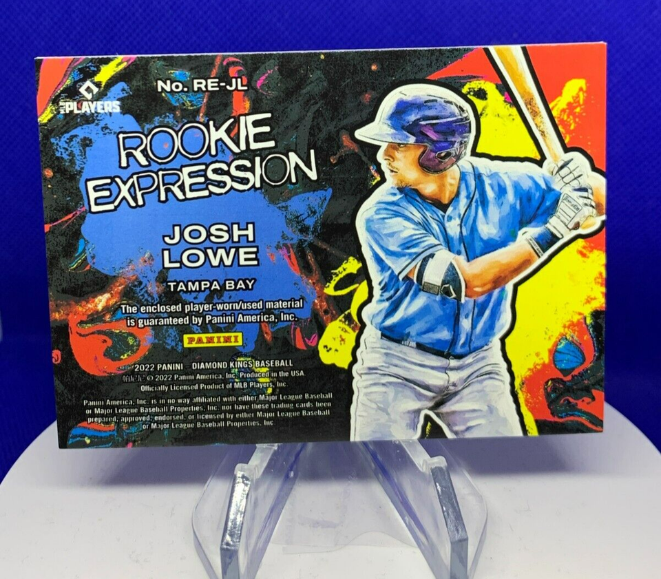 2022 Diamond Kings Rookie Expression Relics #5 Josh Lowe | eBay