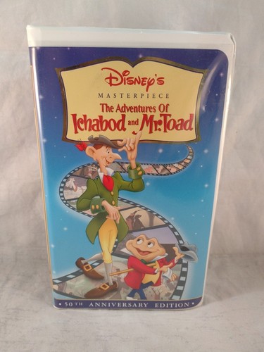 The Adventures of Ichabod and Mr. Toad (VHS, 1999) Disney Masterpiece W ...