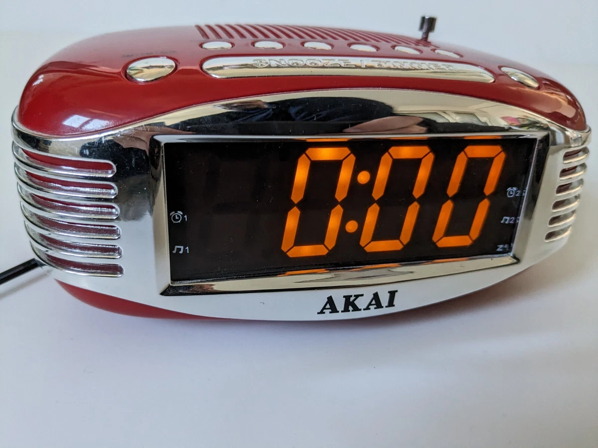Retro Alarm Clock Radio