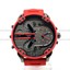 Diesel DZ7370 Mr. Daddy 2.0 Silicone Men's Watch - Red/Gray for sale ...