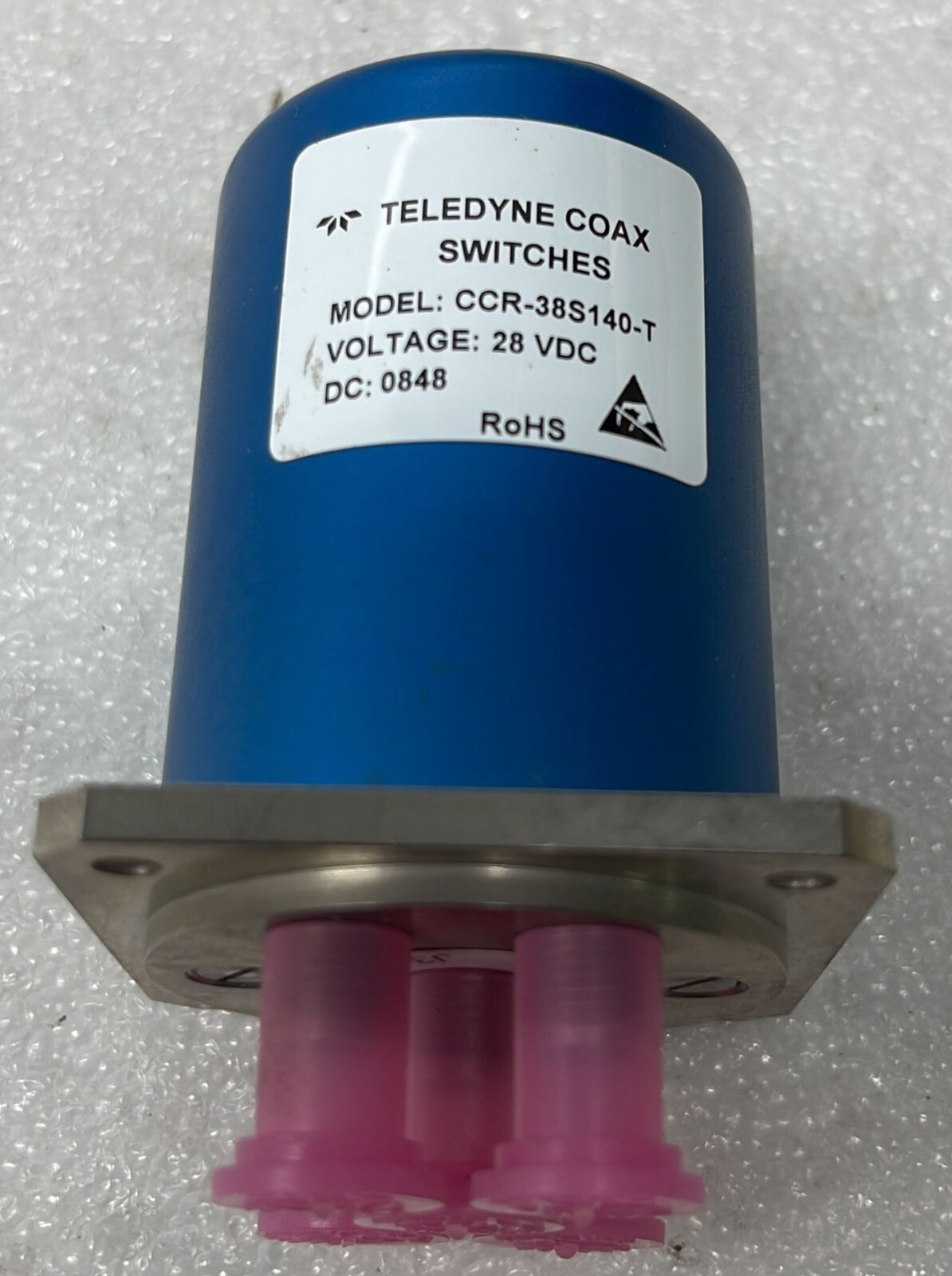NEW - TELEDYNE COAX SWITCHES CCR-38S140-T 28VDC | eBay