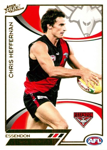 2006 ESSENDON BOMBERS AFL Card CHRIS HEFFERNAN | eBay Australia
