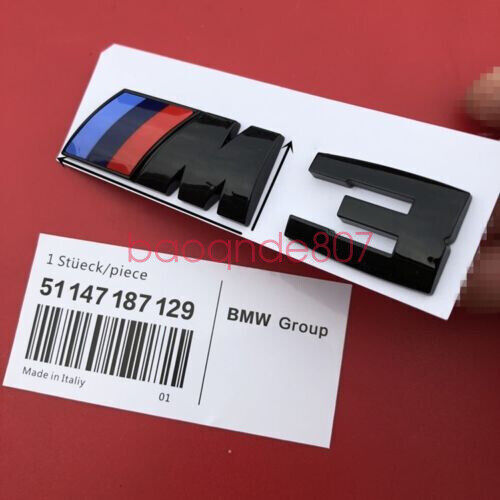 Glossy Black M3 Car Emblem Badge Rear Boot FOR M3 320 325 E36 E46 E90 ...