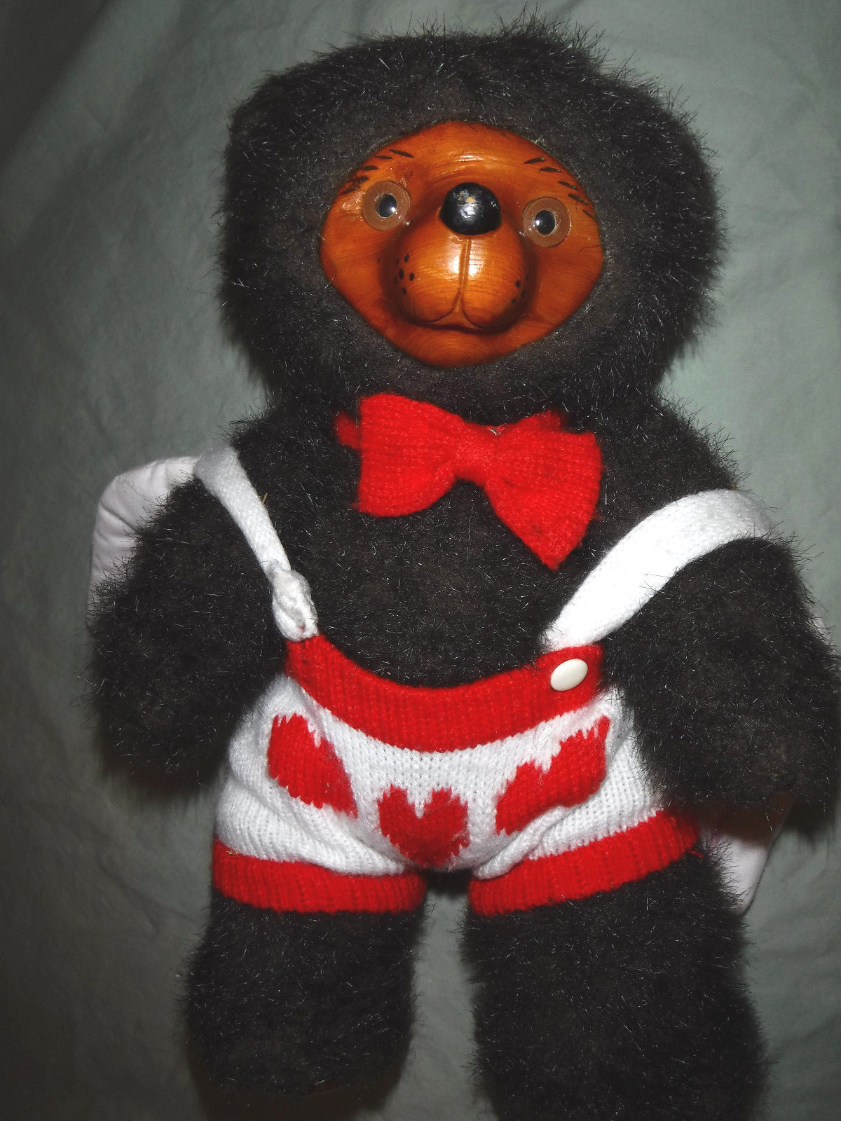 APPLAUSE 1985 ROBERT RAIKES BEARS Wood Vintage Plush Soft Toy Stuffed ...