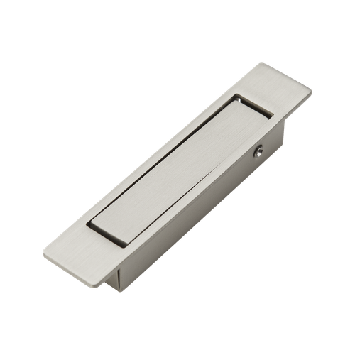 Concealed Flush Pull Handle 90mm Satin Nickel for Professional Door ...
