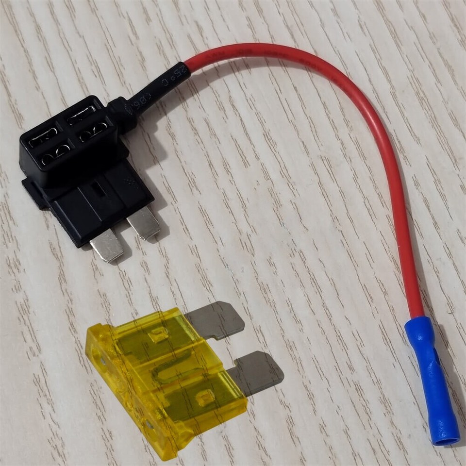 5 Sets 12V Car Add-a-circuit Fuse Tap Adapter 20Amp Standard ATC/ATO ...