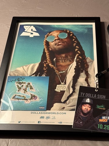 Ty Dolla Sign Poster - Autographed Cd Cover | eBay