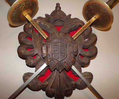 Medieval Swords Crossed