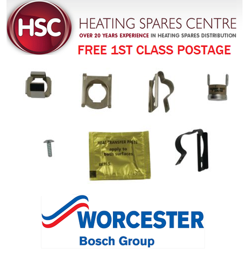 WORCESTER 24CDI 35CDI & 35CDI MARK 2 DHW NTC THERMISTER/SENSOR KIT ...