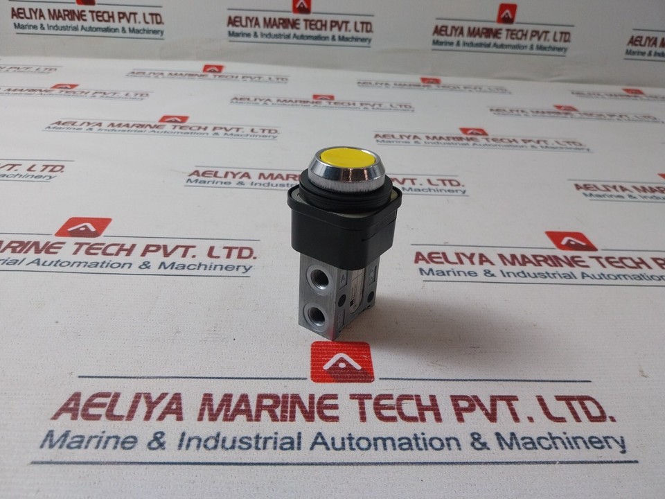 Rexroth Mecman 563 020 1240 Valve With Yellow Push Button | eBay