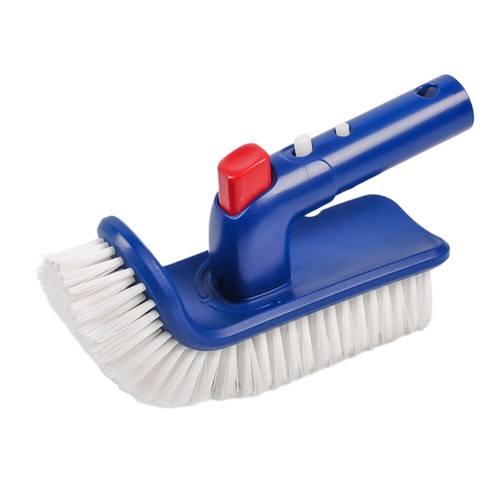 Pool Brush Fine Bristles 180 Degree Rotating for Inground & Above ...