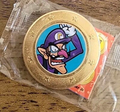 Waluigi Super Mario Wonderball Coin | eBay