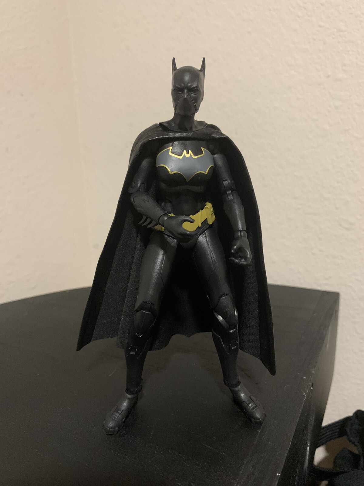 Custom Batman Batgirl CASSANDRA CAIN Leather Wired Cape Mcfarlane NOT ...