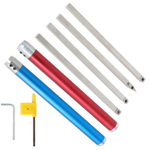 New 20" Full Size Woodturning Tools Carbide Lathe Tool Set W Aluminum ...