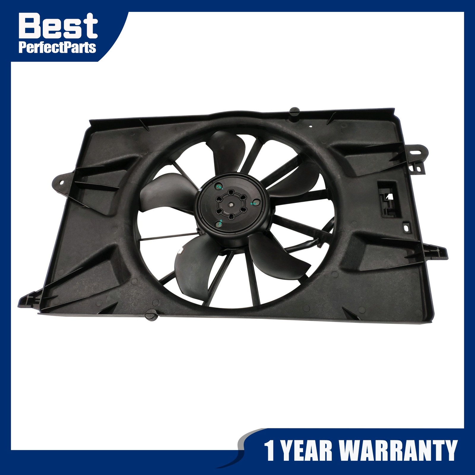 Engine Radiator Cooling Fan Assembly fits Jeep Cherokee Chrysler 200 ...