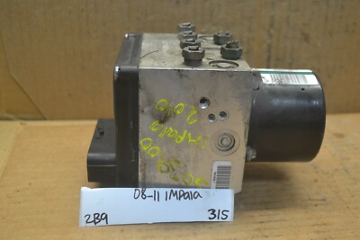 2008-2011 Chevrolet Impala ABS Pump Control OEM 25894183 Module 315-2b9 ...
