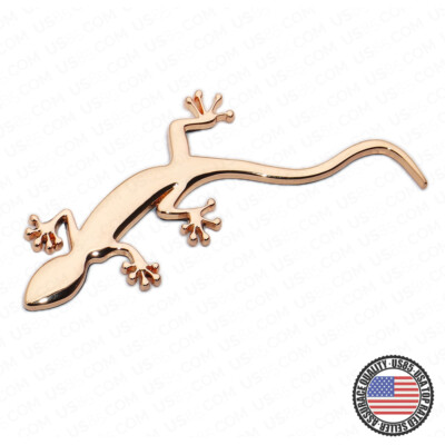 Audi Quattro Gecko Nameplate Badge Emblem Trunk 3D Sticker Car SUV ...