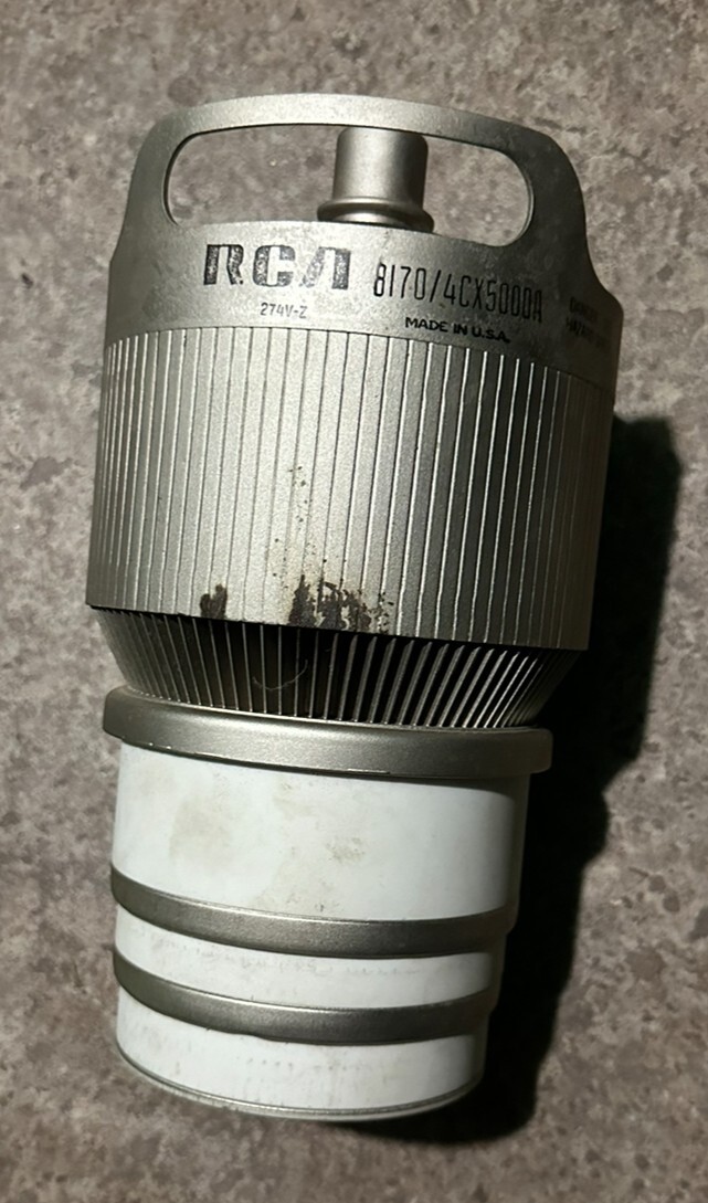 rca 8170/4CX5000A RADIAL BEAM POWER TETRODE (UNTESTED) | eBay