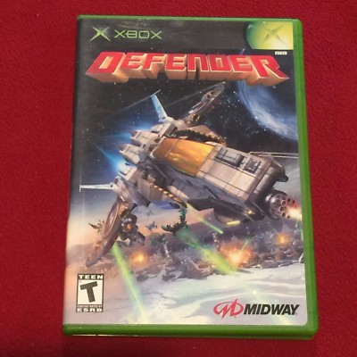 Original Microsoft XBox Video Game Defender Rated T | eBay