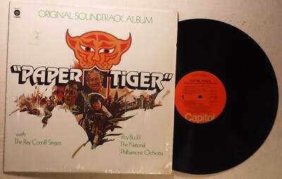 PAPER TIGER / ORIGINAL SOUNDTRACK / 33 RPM VINYL LP / CAPITOL 11475 ...