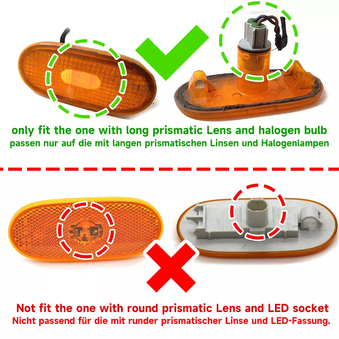 LED Side Marker Turn Signal Light For Mercedes Benz Sprinter LED Side Marker Turn Signal Light For Mercedes Benz Sprinter