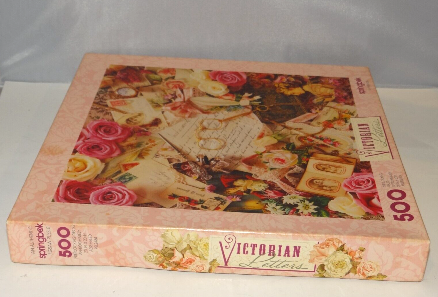 SPRINGBOK VICTORIAN LETTERS 500 pc Puzzle PZL2484 Hallmark Vintage ...