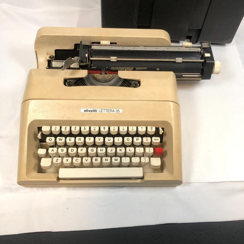 Olivetti Lettera 35 Vintage Typewriter Fully Functional Retro ...