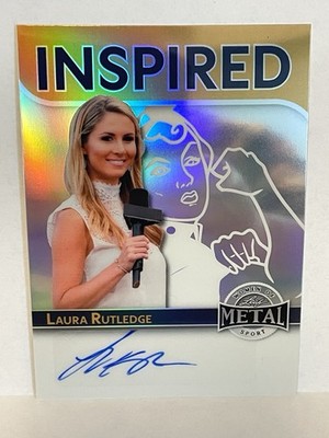 2025 Leaf Women Of Sport Laura Rutledge Inspired Auto /10! | eBay