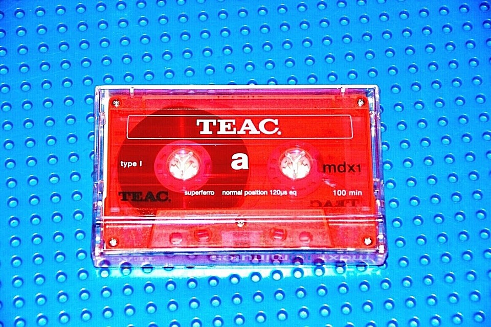 TEAC MDX I 100 RED TYPE I BLANK CASSETTE TAPE (1) (SEALED) | eBay