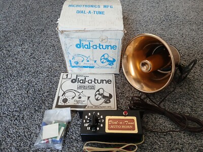 Vintage Dial A Tune Musical Auto Horn Car Horn Dixie Lone Ranger 1980 ...