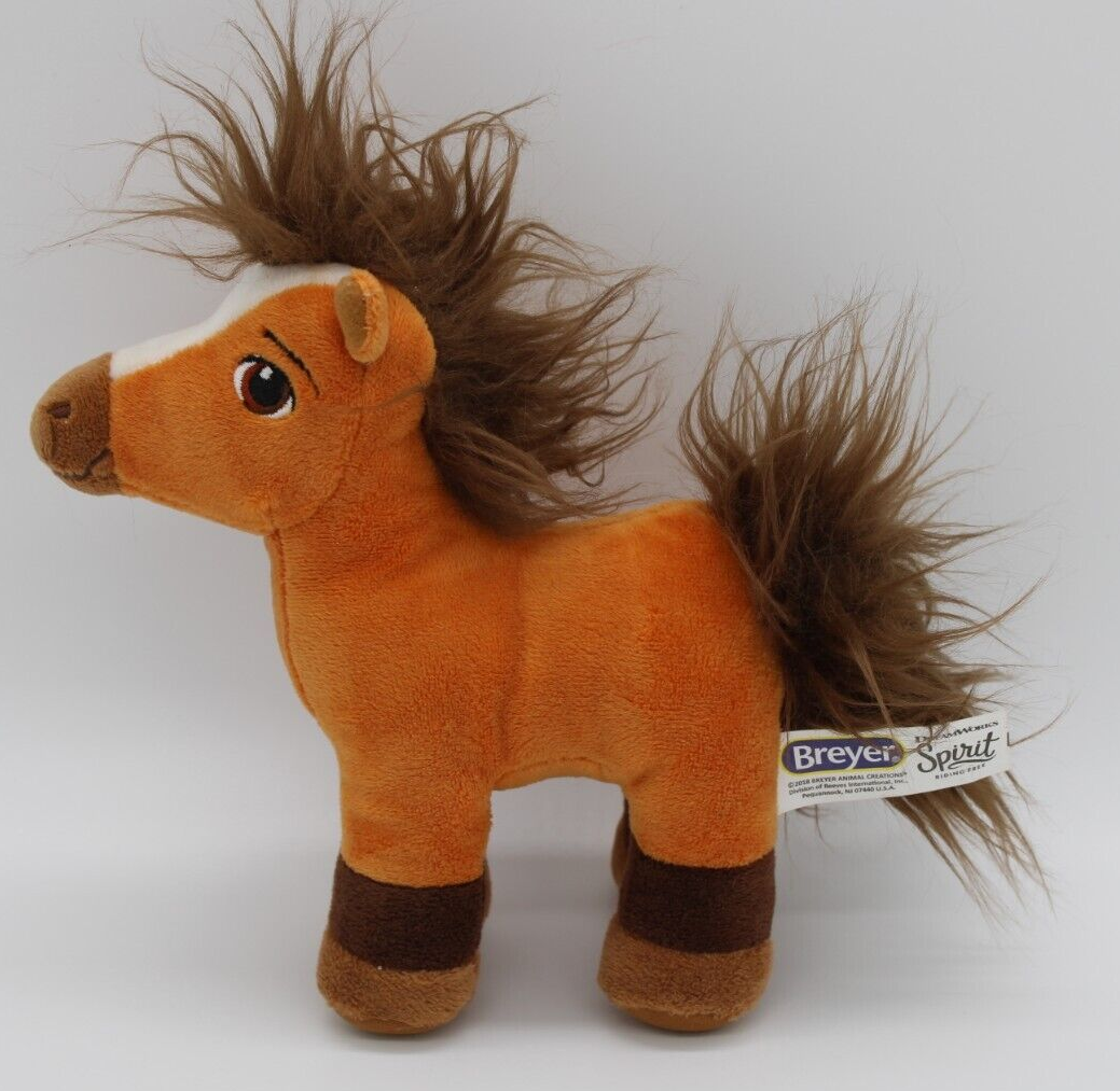 BREYER Spirit Untamed Riding Free 8" Plush Horse Stuffed Animal ...