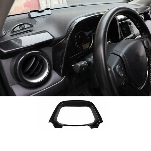 For Toyota RAV4 2013-2018 Carbon Fiber Front Dashboard Panel Frame ...