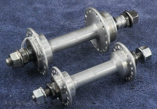 Vintage ATOM Road Bike HUBS 36h Axle Nuts Schwinn Maillard BMX ...