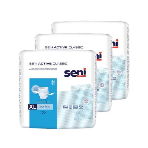 Seni Active Classic Inkontinenzhosen Slips 3 x 30 Stück Größe XL NEU ...
