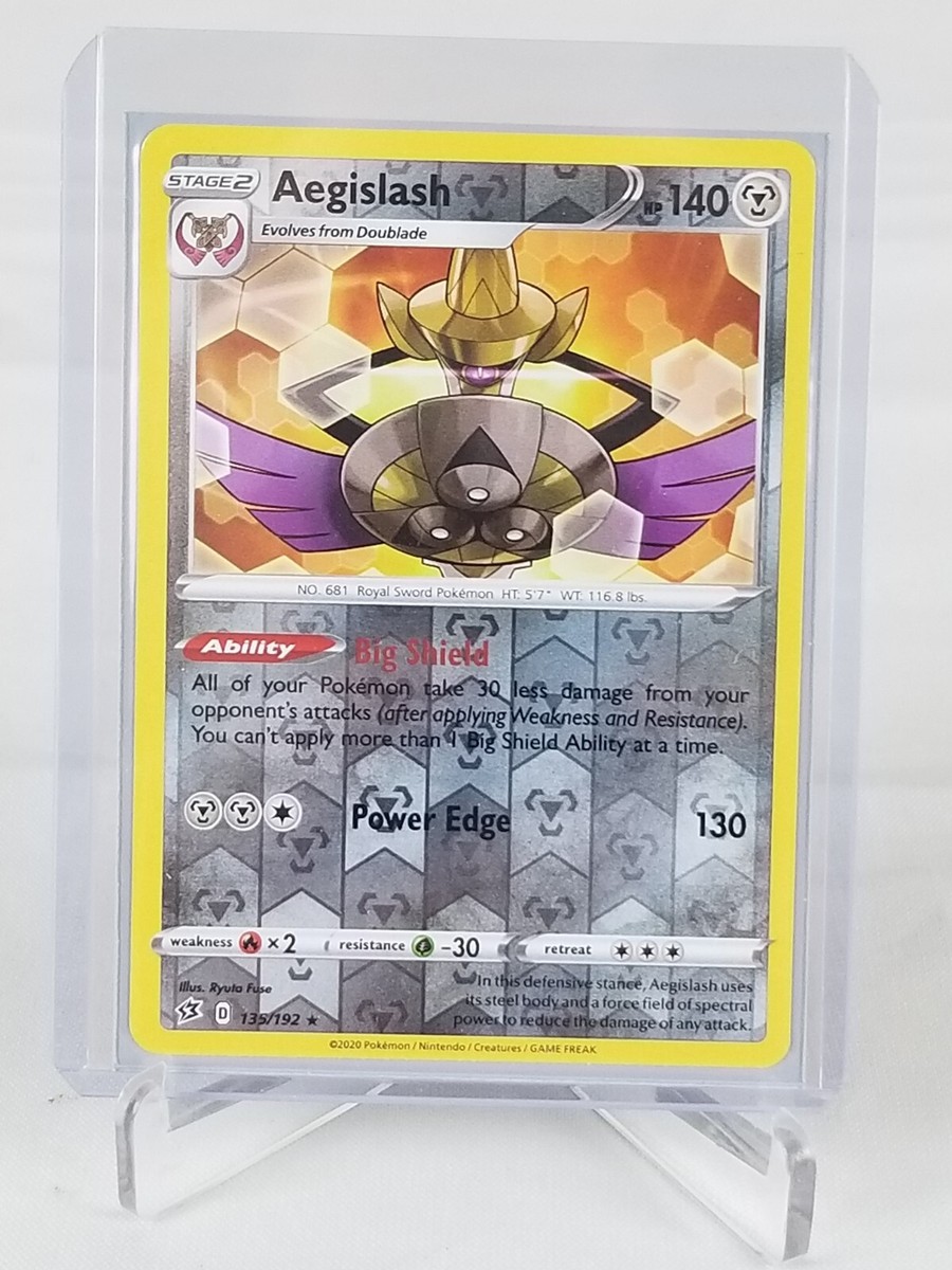 Aegislash Shiny Card Pokemon Center Moncolle MS 40 Aegislash (Shield