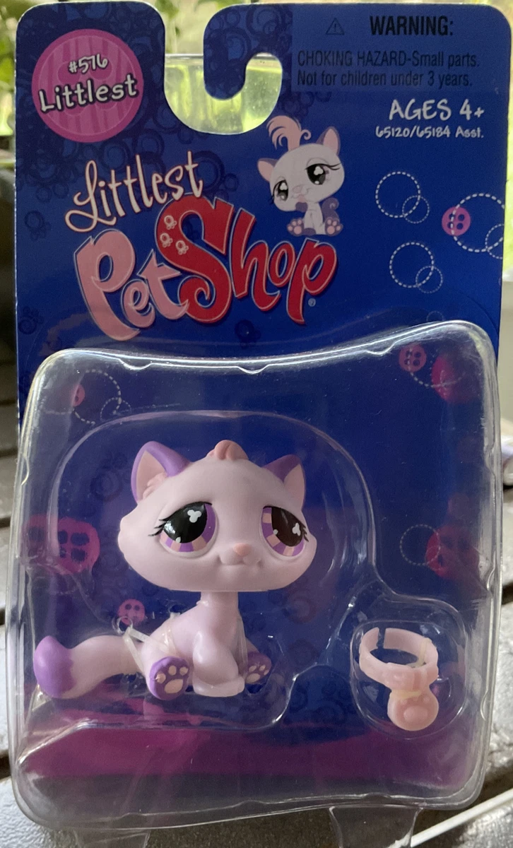 Littlest Pet Shop Purple Cat