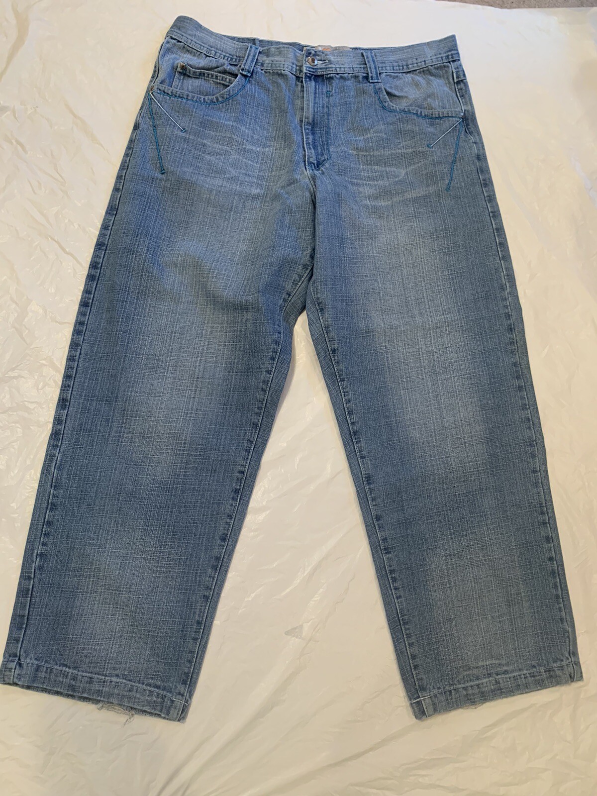 EXA Jeans Unlimited Wide Leg Baggie Y2K Hip Hop Skater Men's Jeans ...