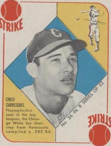 1951 Topps - Blue Backs #26 Chico Carrasquel (RC) for sale online | eBay