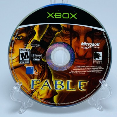 Fable Microsoft Xbox Game - Tested Working - Disc Only 805529493346 | eBay
