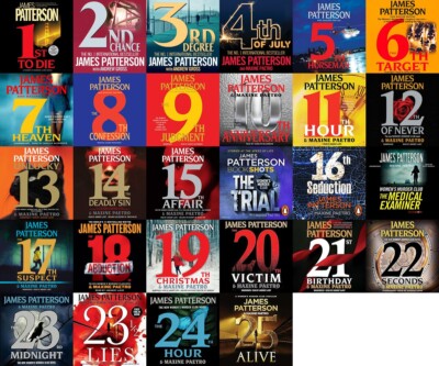 The WOMEN'S MURDER CLUB Series by James Patterson (28 Audiobooks 204 ...