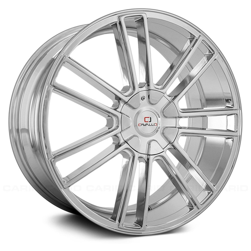 CAVALLO CLV-21 Rim 24X9 BLANK Offset 18 Chrome (Quantity of 1) | eBay