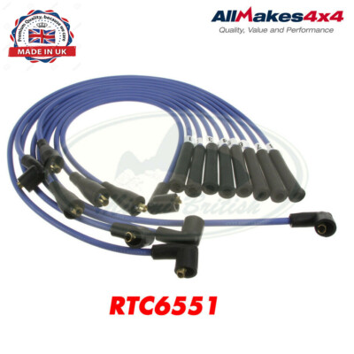 LAND ROVER IGNITION WIRES SET RANGE CLASSIC DISCOVERY I RTC6551 ...